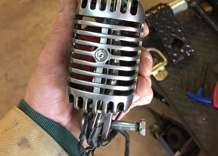 1963 BSA | tail light | The Shop Blog | Swerve Customs